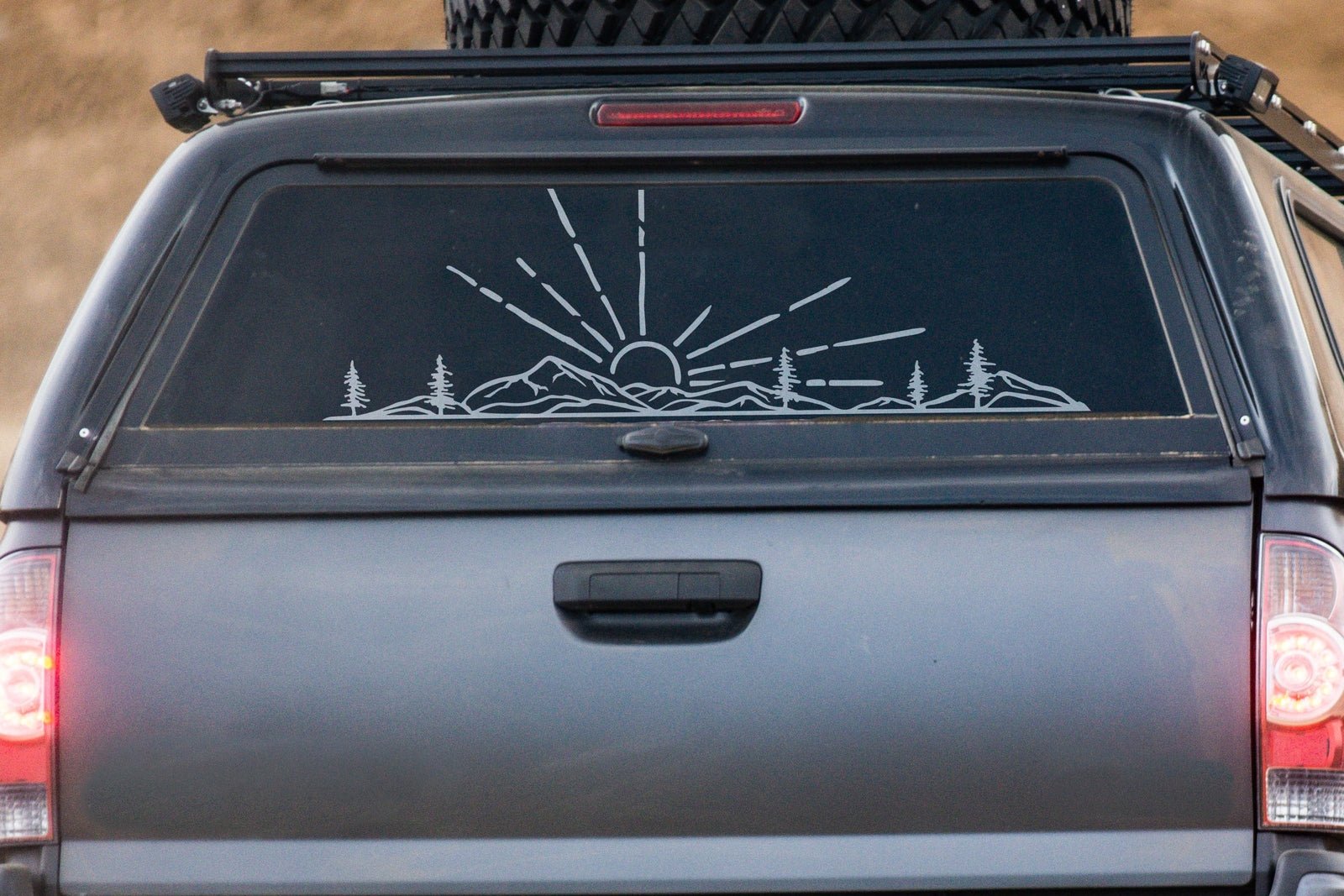 Mountain Sunset Vinyl Decal | 303 – Strange Motion Limited Co