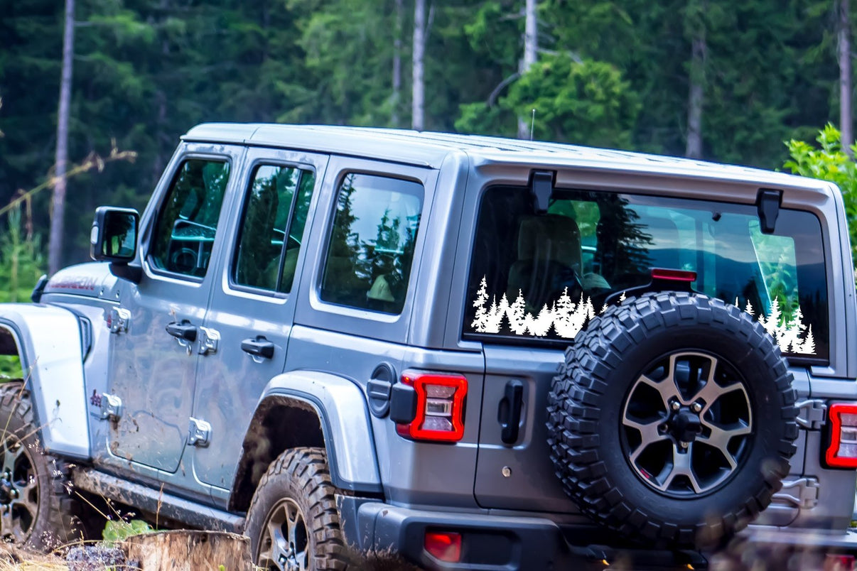 Forest Banner Vinyl Decal | 107 – Strange Motion Limited Co